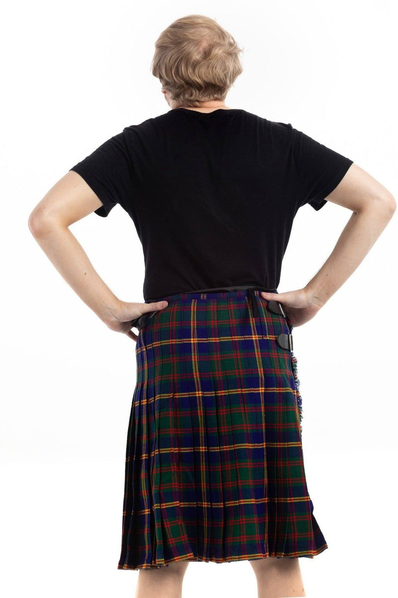 US Marine Corps Corporate Tartan Kilt - (USMC) | Scottish Kilt™